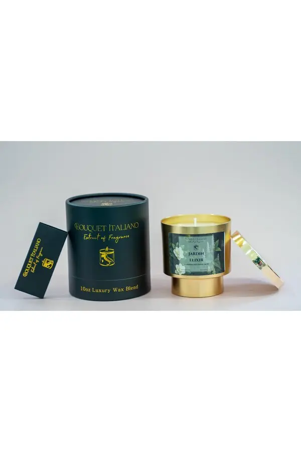 BOUQUET ITALIANO Jarding Elix Luxury Candle - Floral