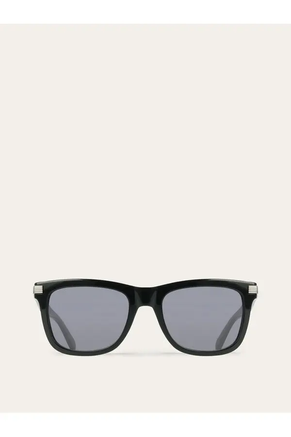 FERRAGAMO Rectangular Sunglasses - Black