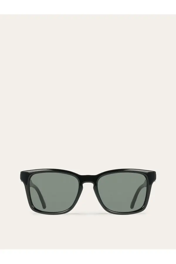 FERRAGAMO Rectangular Sunglasses - Black
