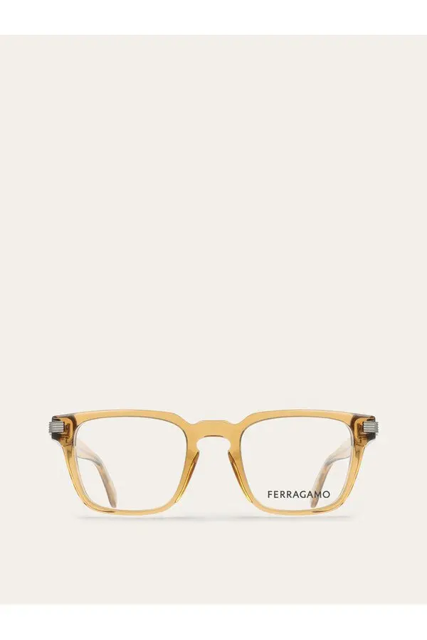 FERRAGAMO Acetate Optical Glasses - Red