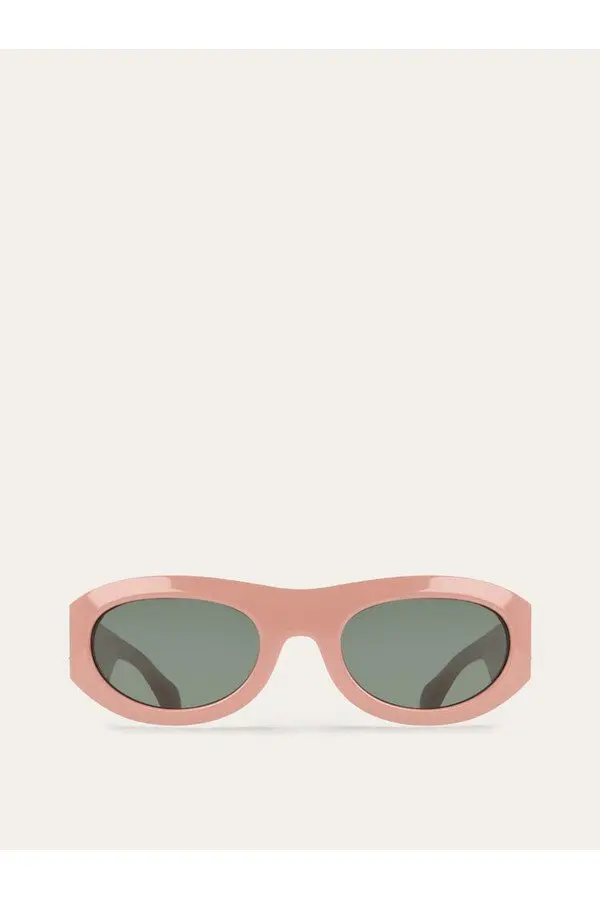 FERRAGAMO Rectangular Sunglasses - Pink