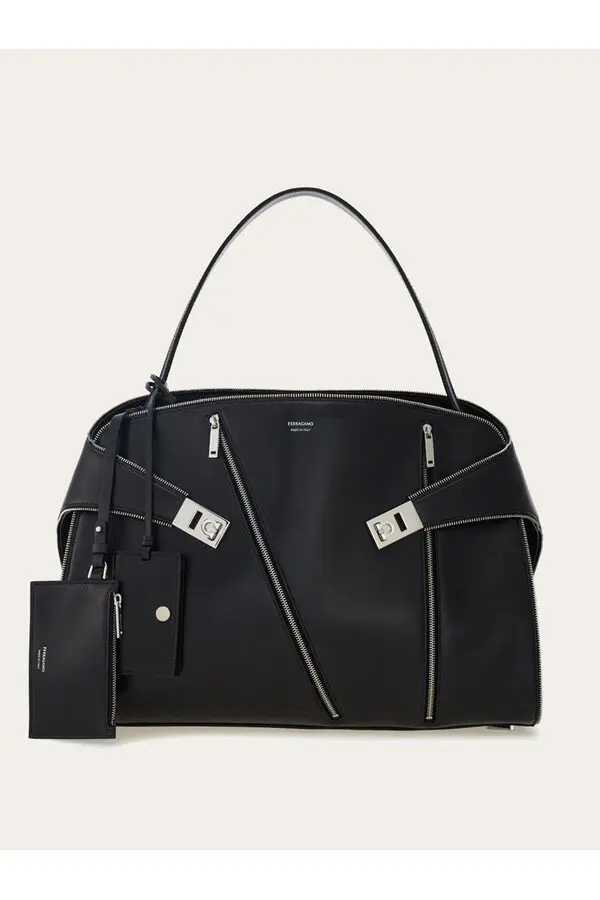 FERRAGAMO Hug Soft Shoulder Bag
