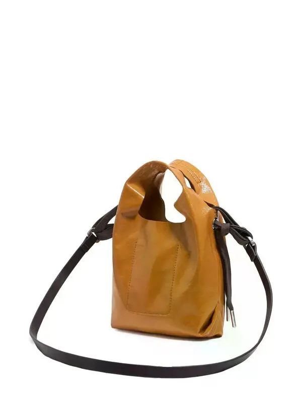 Bimba Y Lola Paper Leather Mini Tote Bag