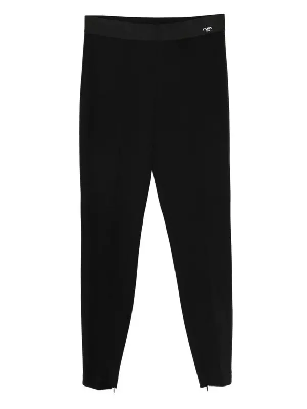 CAMBIO Zip-detail Leggings