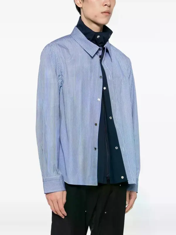 Sacai Poplin Shirt Jacket
