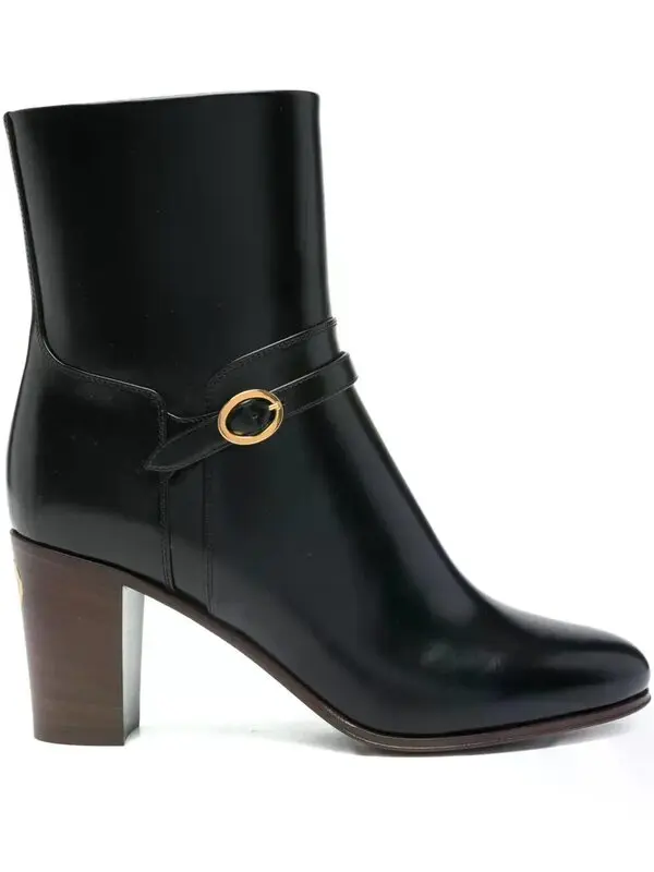 Valentino Garavani Pattie Leather Boots - Black