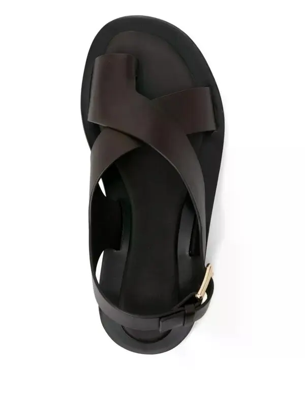 Co Collection Leather Platform Sandals