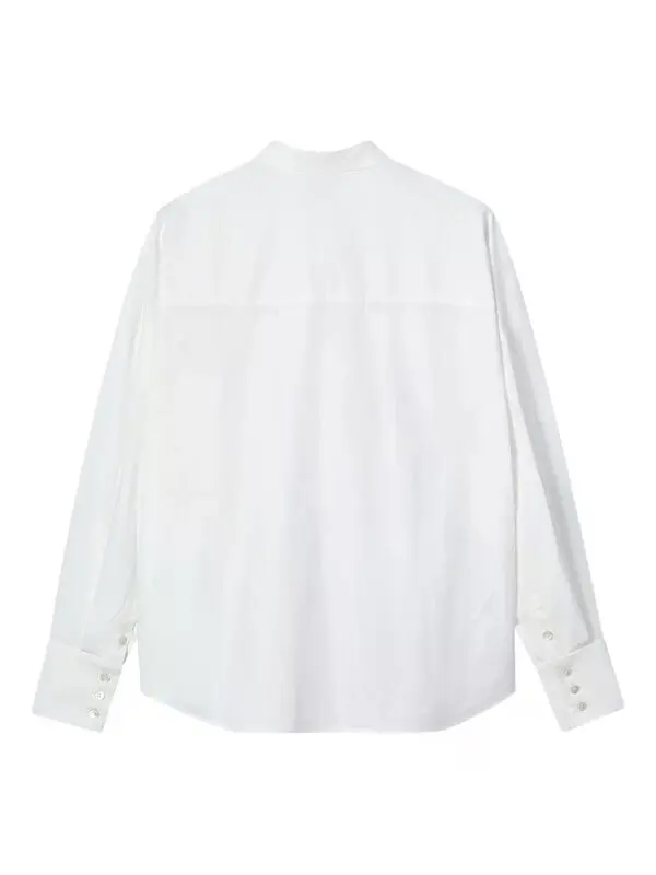 SHUSHU/TONG Front-inserts Cotton Shirt