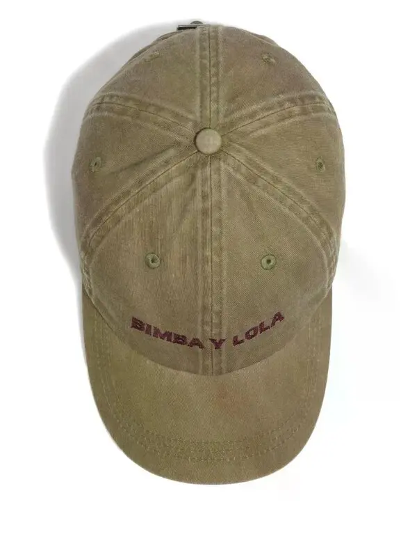 Bimba Y Lola Washed-effect Cotton Cap