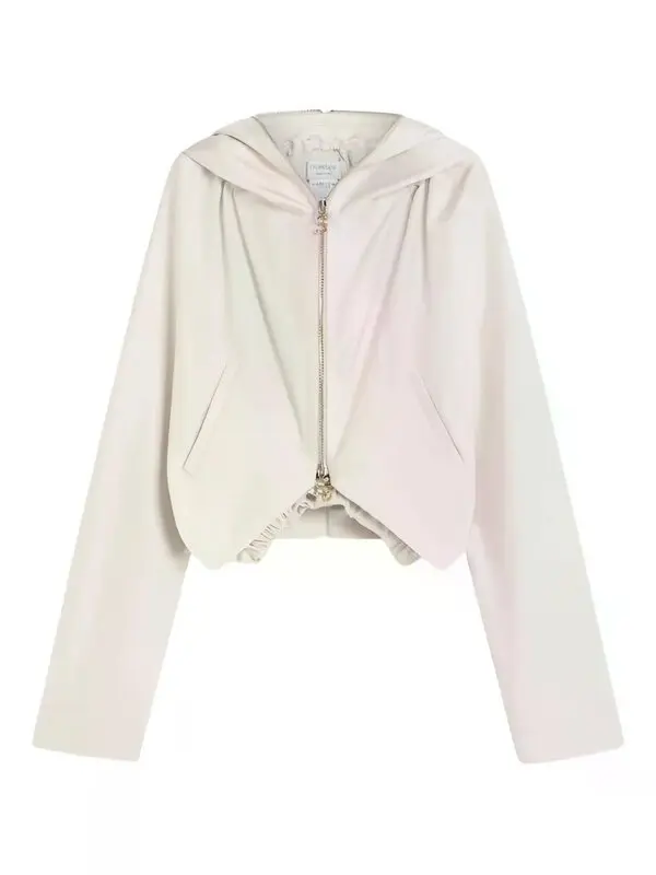 Sportmax Hooded Zip-front Jacket