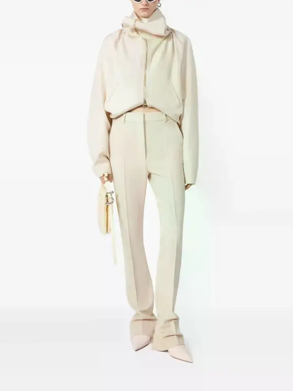 Sportmax Hooded Zip-front Jacket
