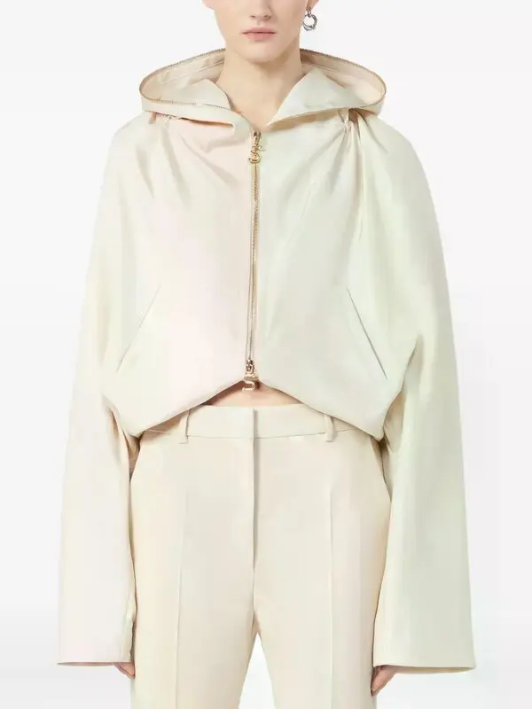 Sportmax Hooded Zip-front Jacket