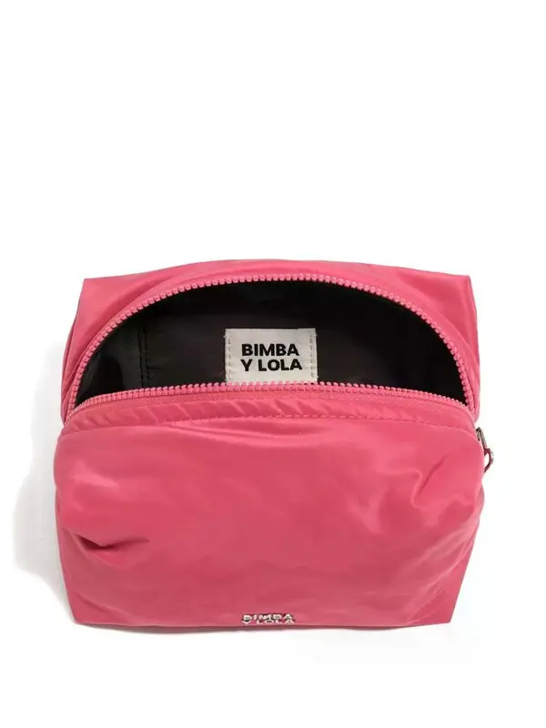 Bimba Y Lola Logo-plaque Make-up Bag