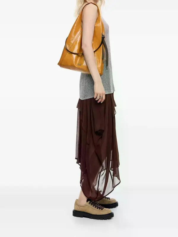 Bimba Y Lola Large Leather Shoulder Bag