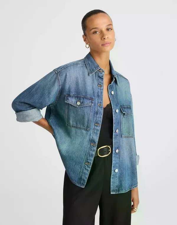 Madewell Denim Oversized Shirt-jacket