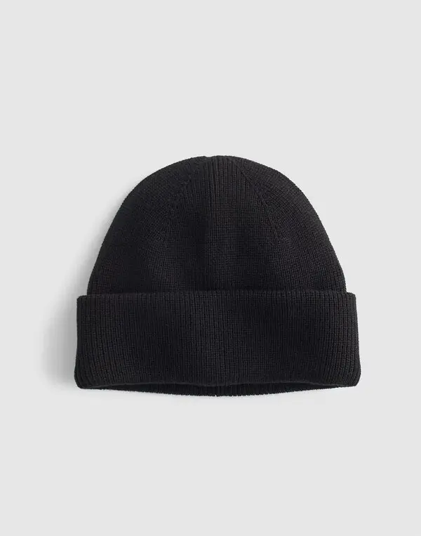 Madewell Cotton-blend Beanie - Jet Black