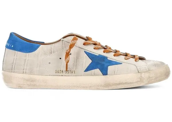 GOLDEN GOOSE Super-star Croc-print Sneakers