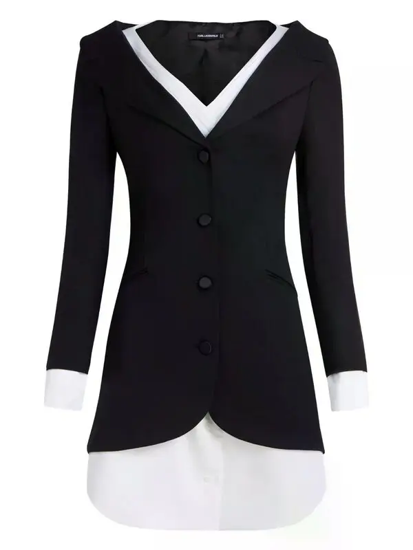 Karl Lagerfeld Studio Layered Mini Dress
