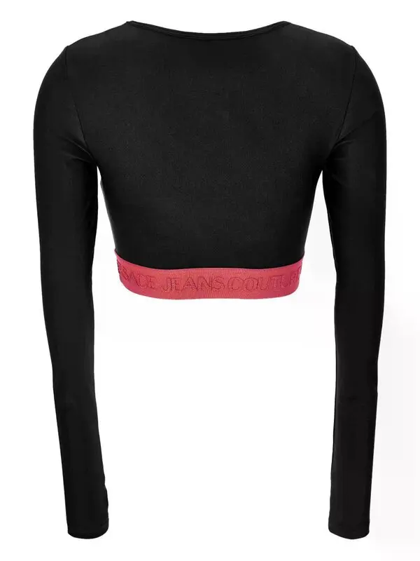 Versace Logo-band Long-sleeve T-shirt