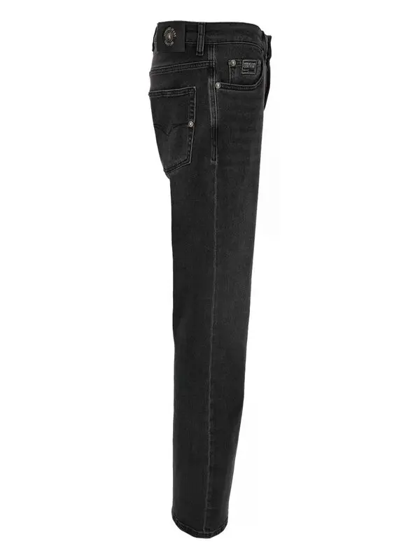 Versace Logo-patch Bootcut Jeans