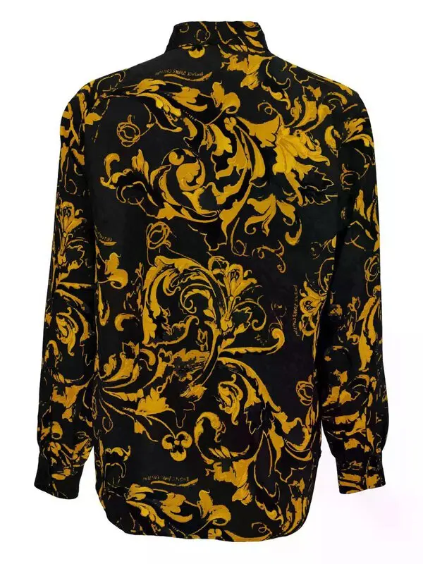 rose gold and silver prom dress VERSACE JEANS COUTURE Men's White Long-Sleeve Shirt with Wave Couture –  Pavidas main image 0