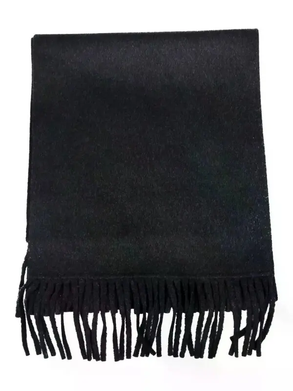 THE DYNAMIS STUDIO Fringed-edge Scarf - Grey