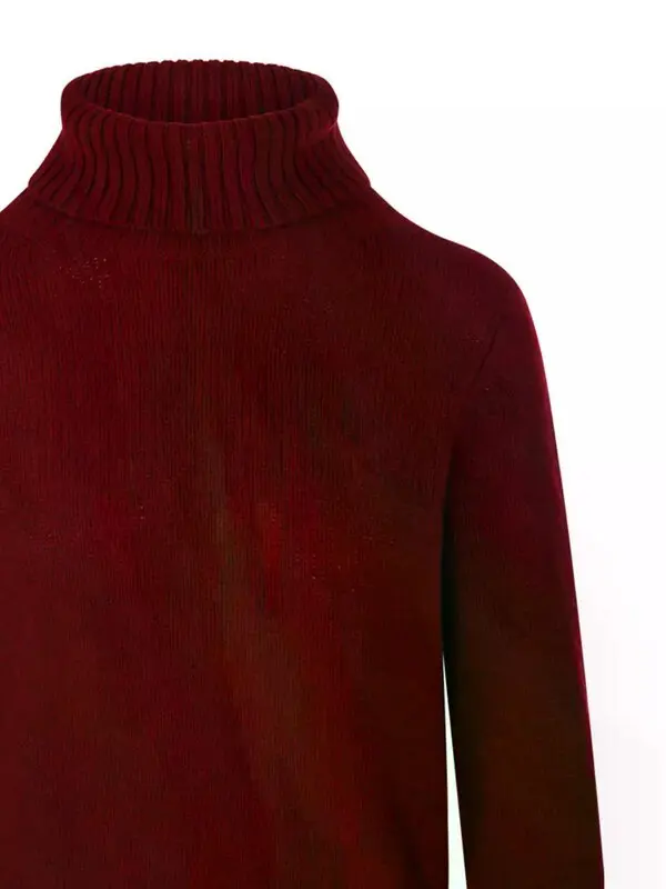 BEYOU Turtleneck Sweater - Red