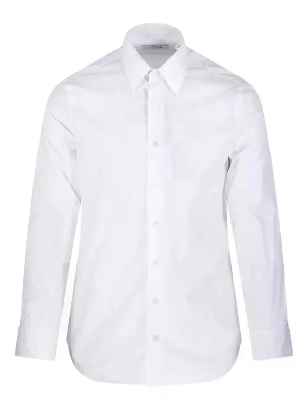 LARDINI Long-sleeve Button-down Shirt