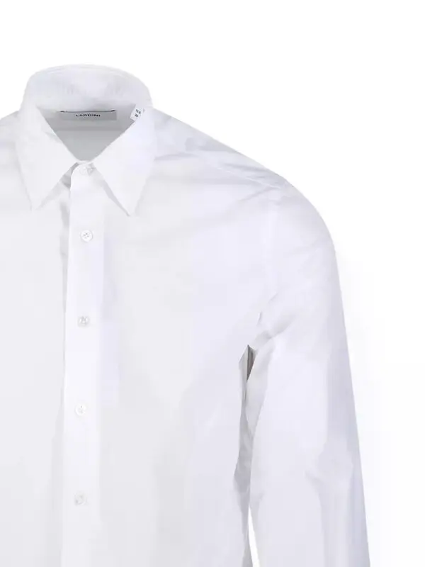 LARDINI Long-sleeve Button-down Shirt