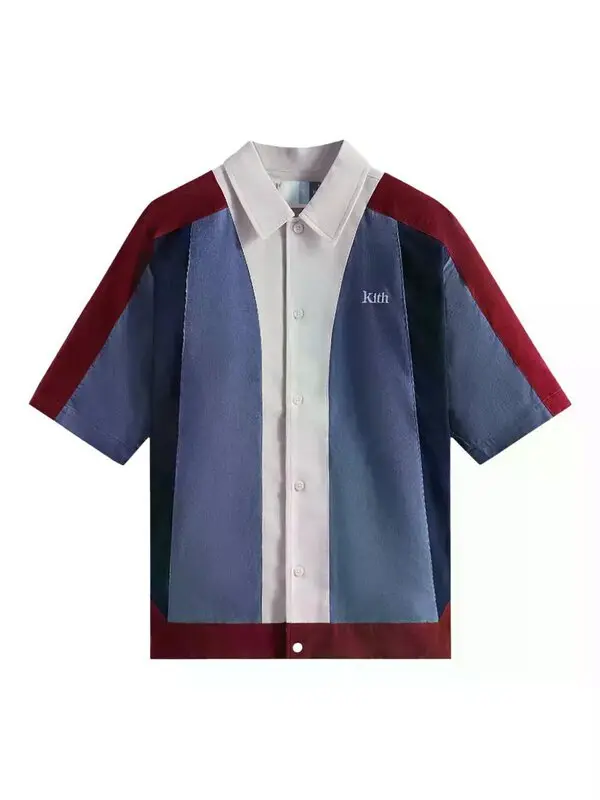 Kith Woodpoint Babycord Shirt - Blue