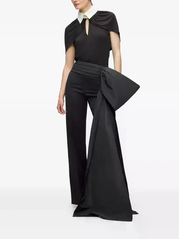 Karl Lagerfeld Bow-detail Trousers