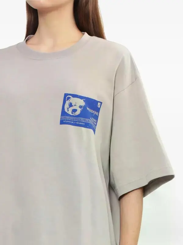 We11Done Graphic-print Cotton T-shirt
