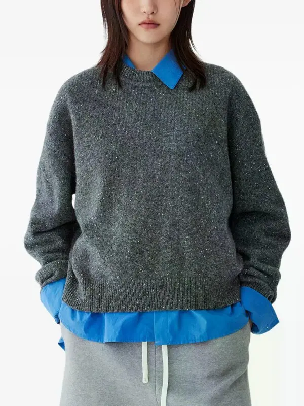 STUDIO TOMBOY Speckled Sweater - Grey