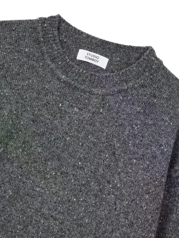 STUDIO TOMBOY Speckled Sweater - Grey