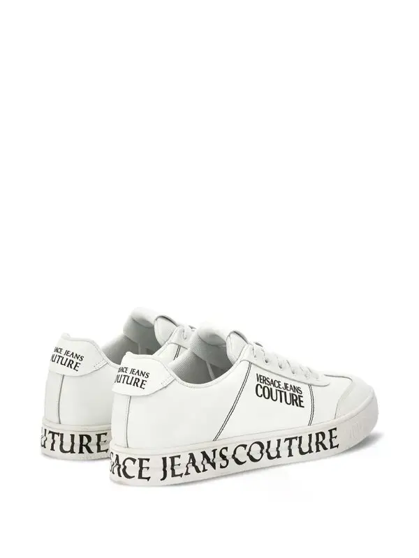 Versace Logo-detail Trainers - White
