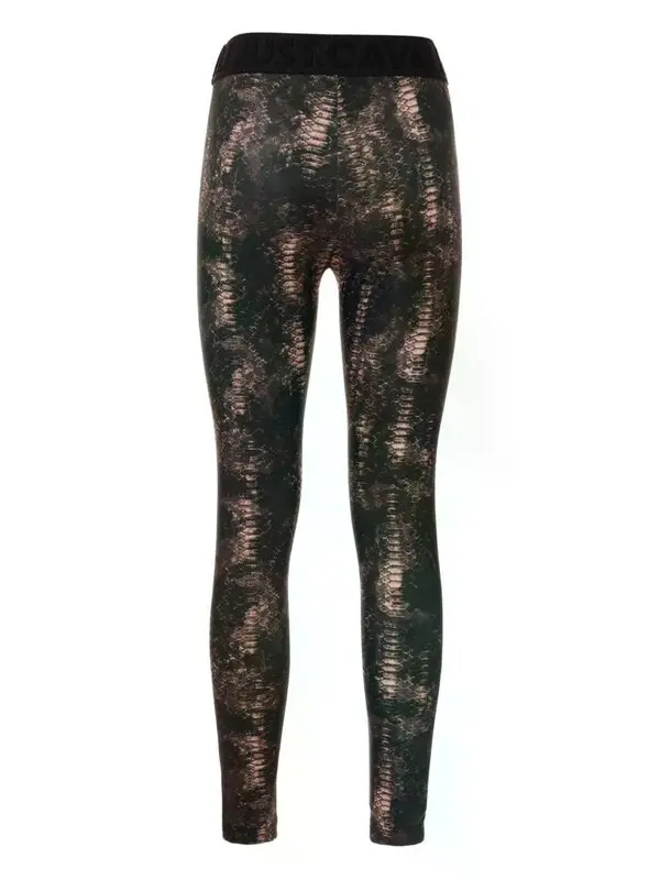 Just Cavalli Snakeskin-print Leggings