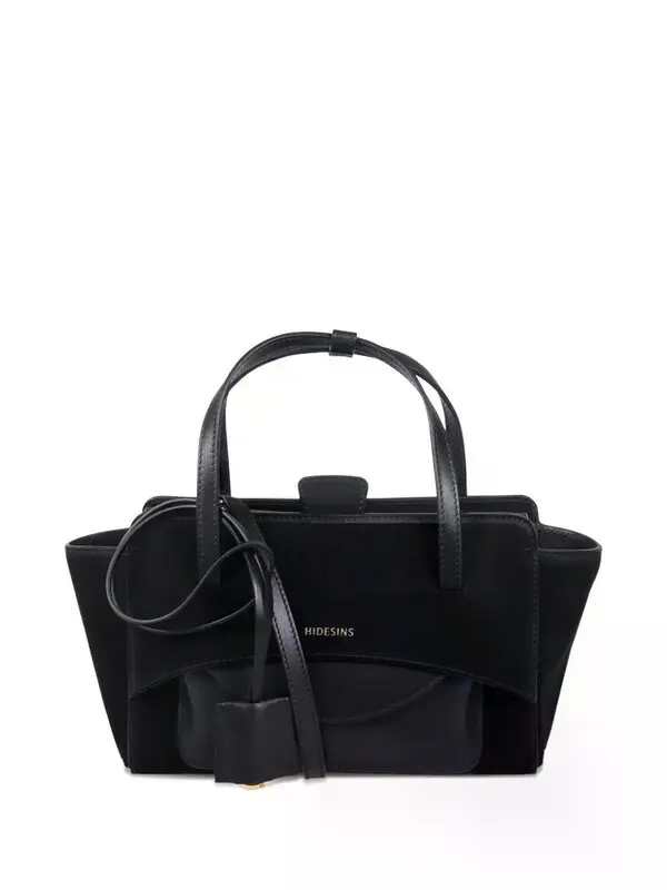 HIDESINS Suede Tote Bag - Black