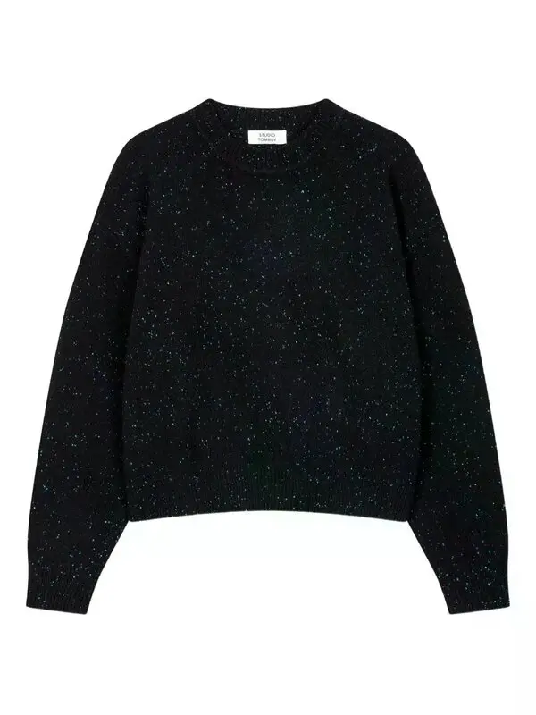 STUDIO TOMBOY Speckle Sweater - Black