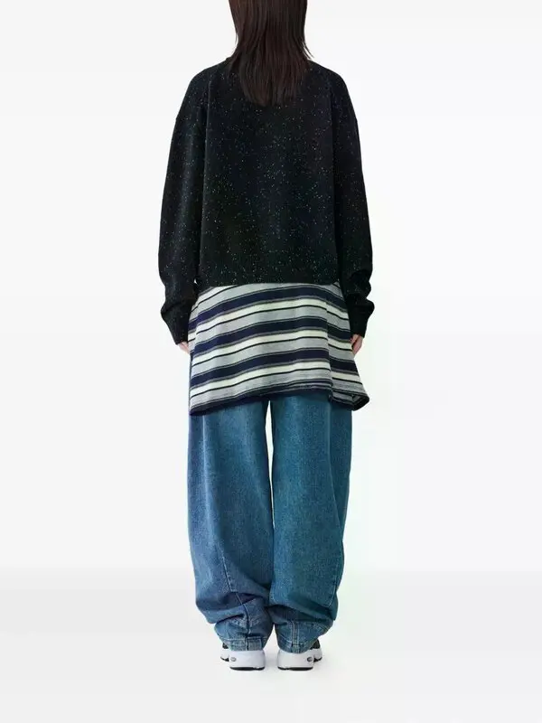 STUDIO TOMBOY Speckle Sweater - Black