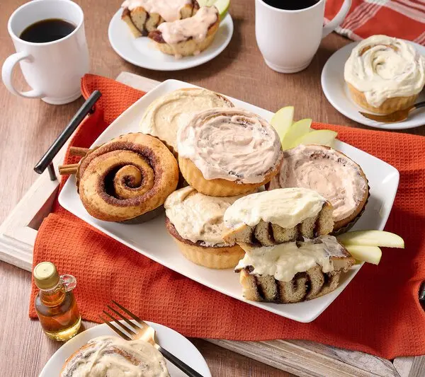 CINNAMOM BAKERY 6.5 Oz Cinnamon Rolls W/ Frosting - One-color
