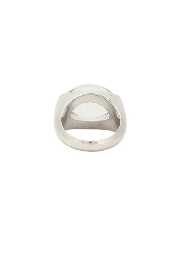 LOREN STEWART Crystal Orb Ring - Sterling Silver