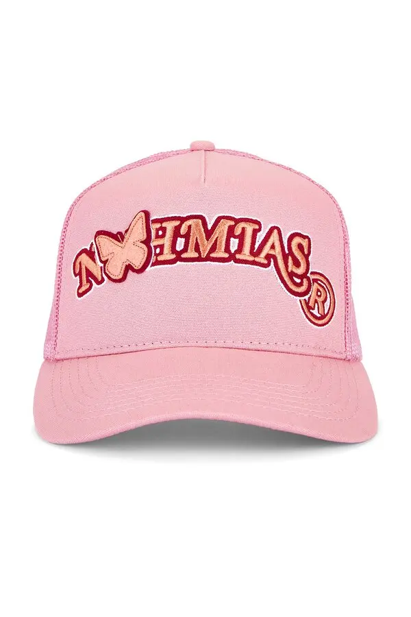 NAHMIAS Butterfly Arch Trucker Hat - Pink