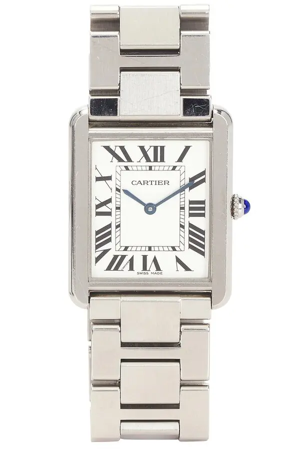 CARTIER Tank Solo Small Watch - Silver