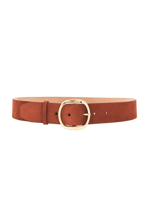 Gabriela Hearst Elster Buckle Belt - Burnt Sienna