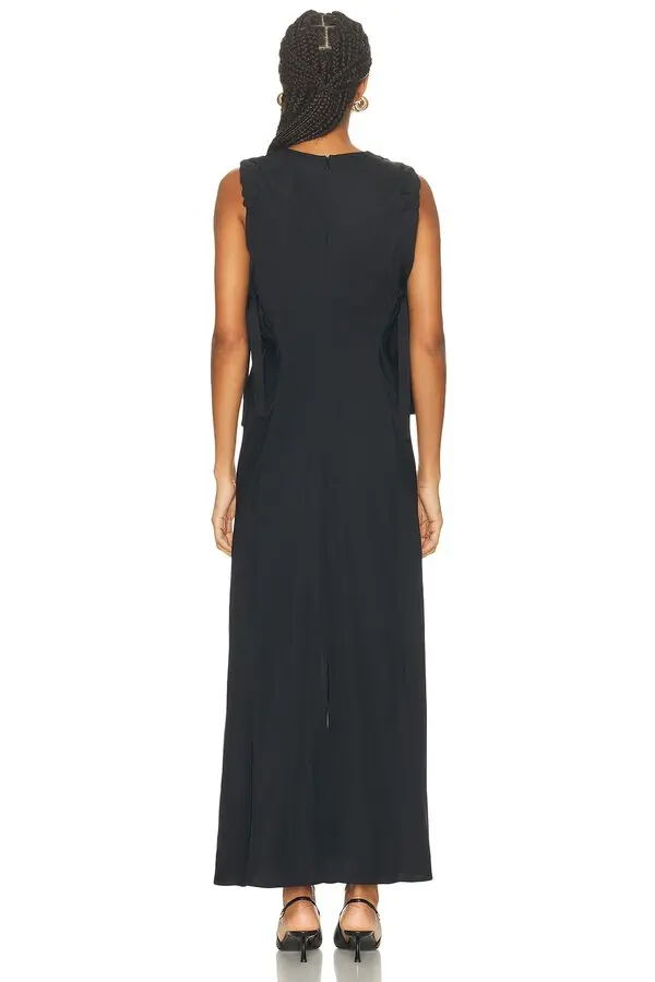 Helmut Lang Ruched Dress