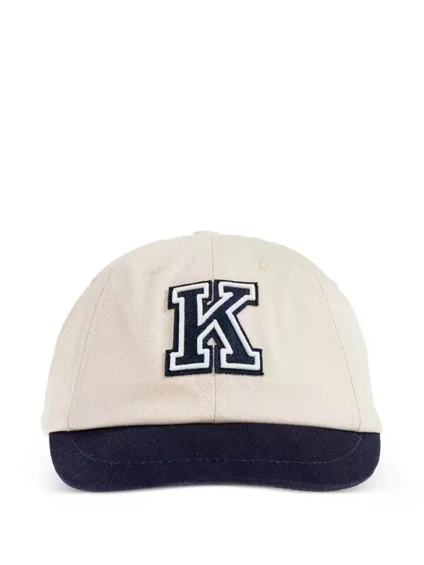 Kenzo Logo Patch Baseball Cap - Neutrals