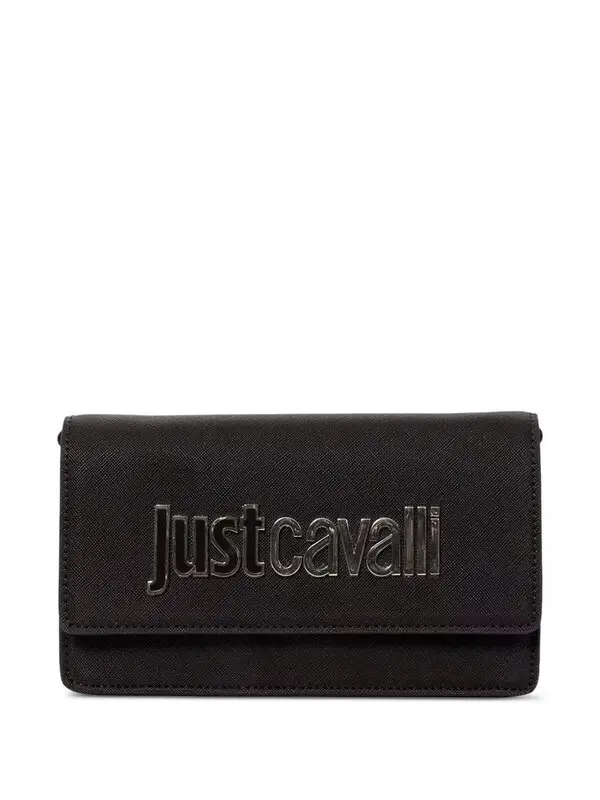 Just Cavalli Logo-plaque Wallet - Black