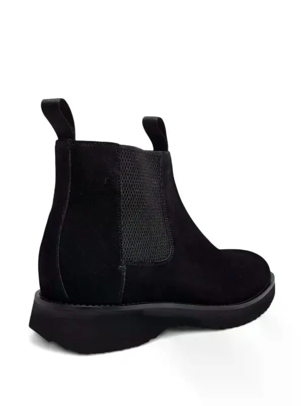 BARRETT Suede Elastic-panel Chelsea Boots