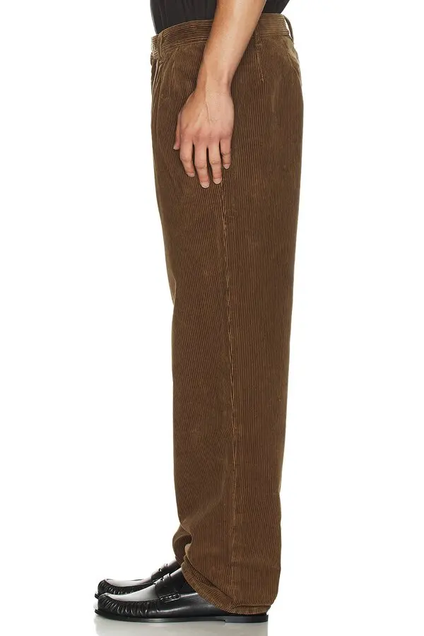 Saint Laurent Straight Tuck Pant