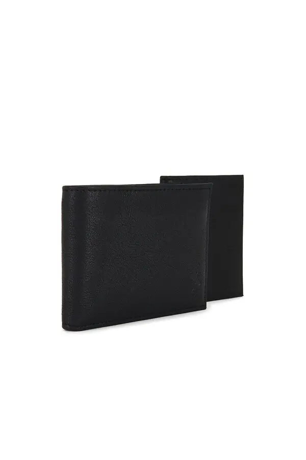 Polo Ralph Lauren Pebbled Leather Passcase Wallet